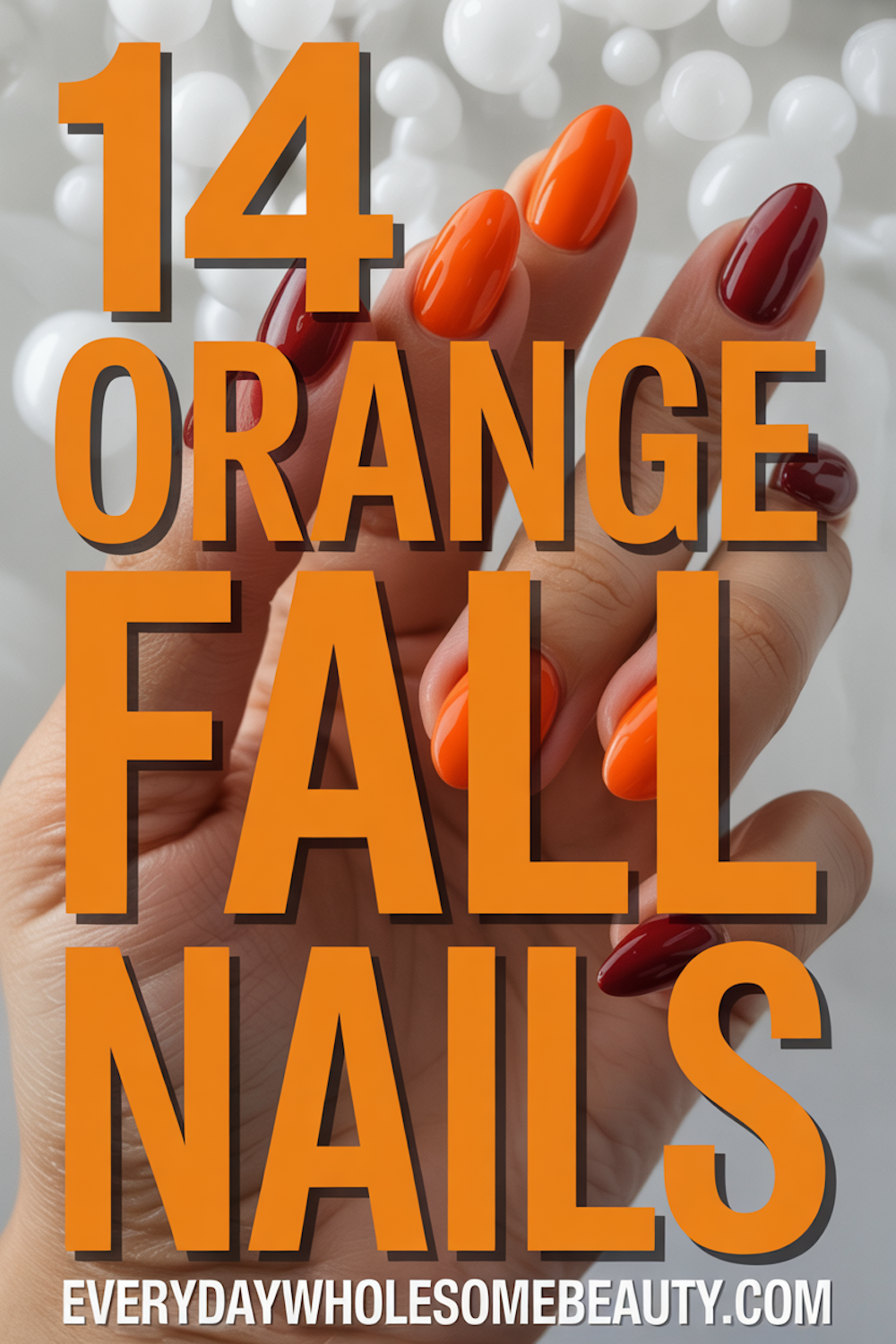 14 Orange Fall Nails Ideas To Try This Autumn Season ...