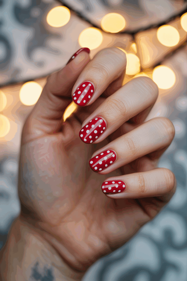 21 Holiday Nails Red Nails Ideas for Stunning Seasonal Style ...