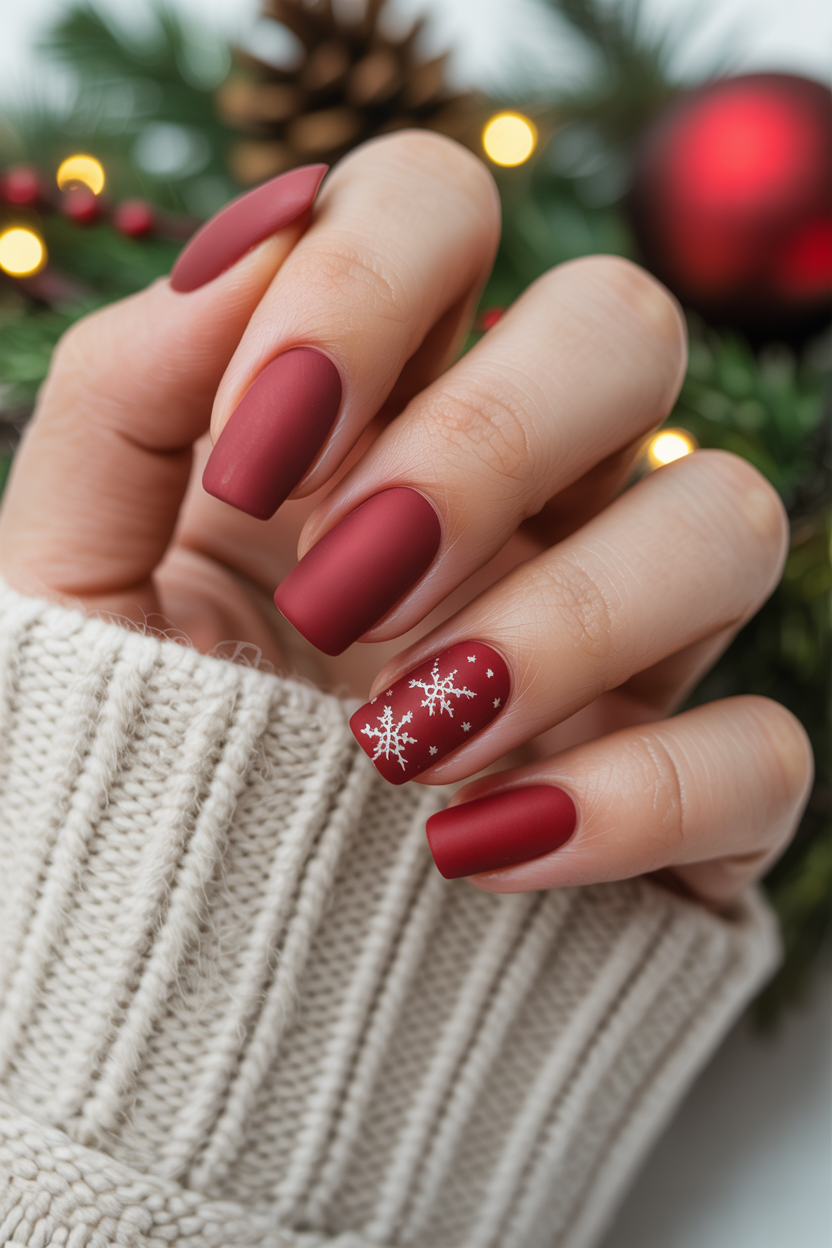 21 Holiday Nails Red Nails Ideas for Stunning Seasonal Style ...